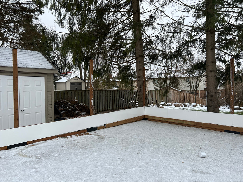 How to Build Hockey Rink Boards for your Outdoor Rink - RinkMaster Canada