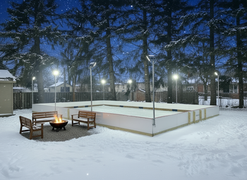 DIY Backyard Ice Rink Add‑Ons: Lighting, Scoreboards and Warming Zones ...
