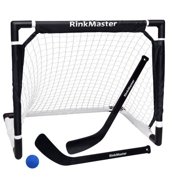 Mini Hockey Set - 2 Sticks + Mini Hockey Net - RinkMaster Canada